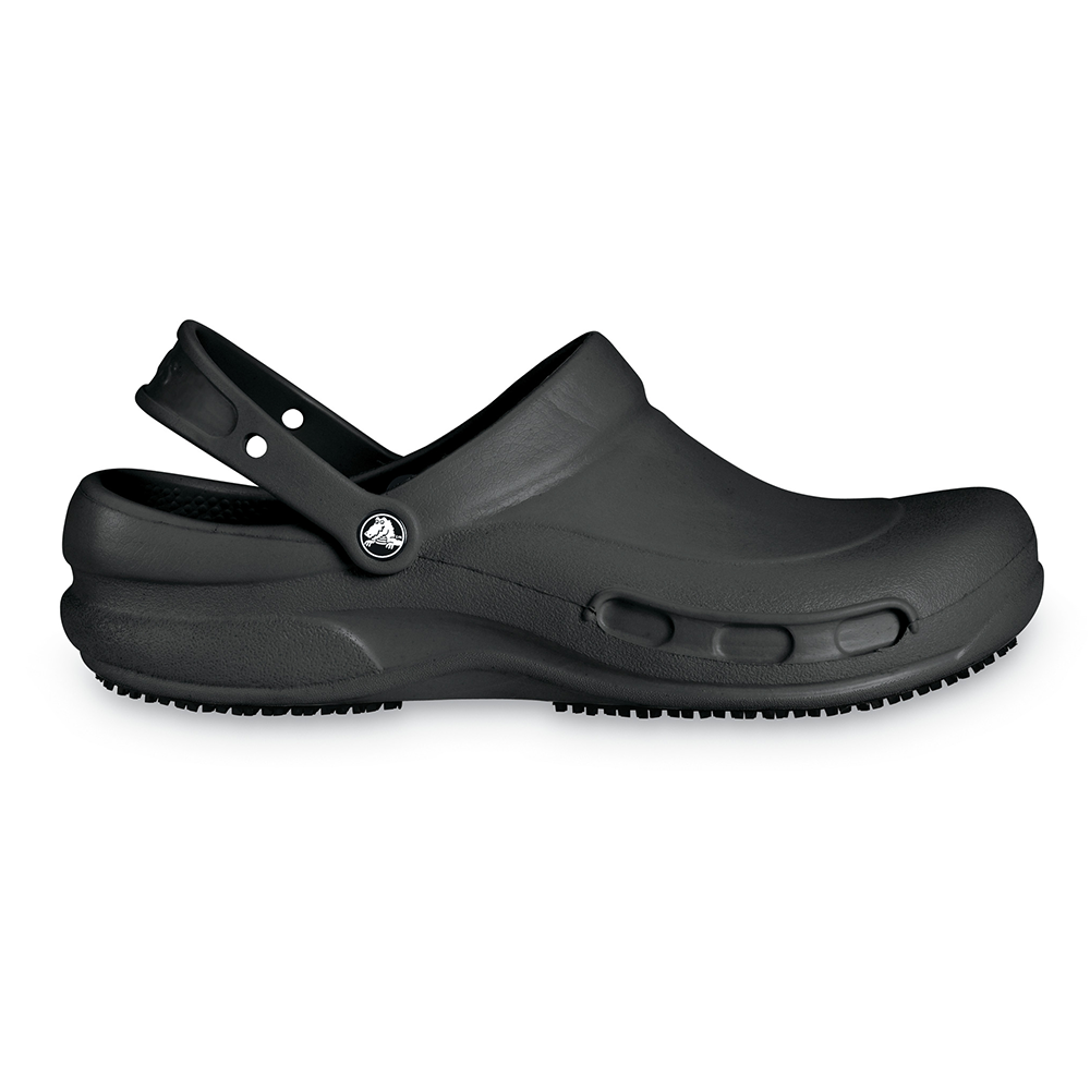 Crocs Bistro unisex black work clogs - nurse, kitchen, scrub shoes ...